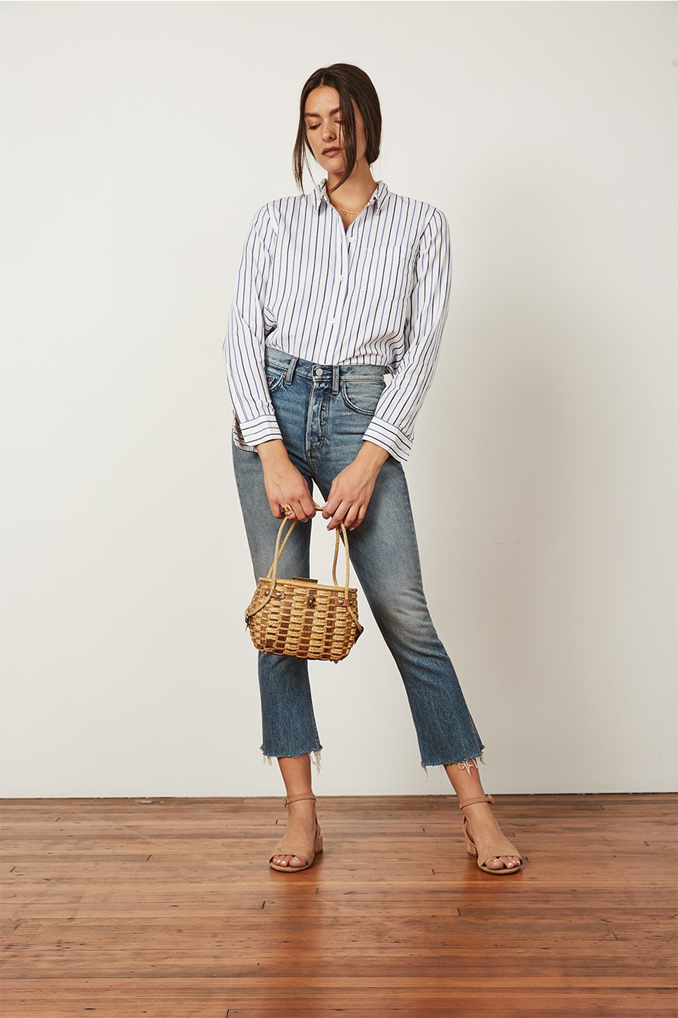 Straight Leg Zero Waste Jean in Light Blue - ELV Denim | Rêve En Vert